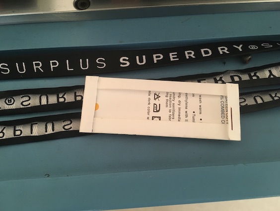 YS-1088-Garment Label Longitude Fold machine - Chino Machinery