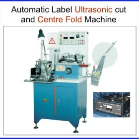 YS-4100 BIG SIZE Label end fold machine - Label cutting and folding